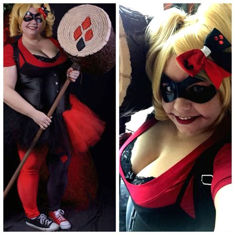 Harley Quinn Curvy Plus Size Cosplay Wizard World Portland 2016 Im