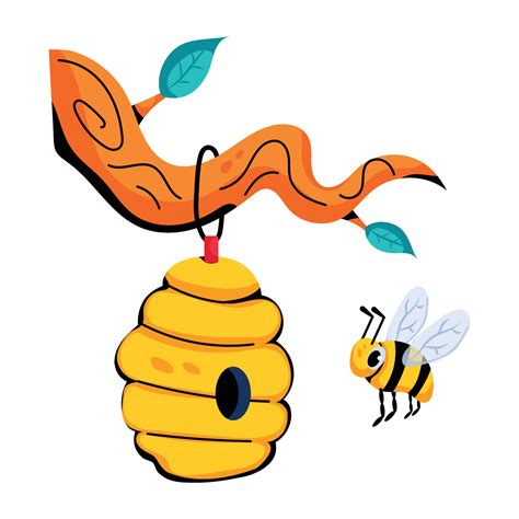 Trendy Beehive Concepts 26287134 Vector Art At Vecteezy