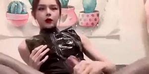 Beautiful Ts In Shiny Nylon Pantyhose Cum