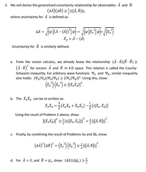 Solved 2 Show That For Hermitian Operators ĉ And Õ Â ĈÔ