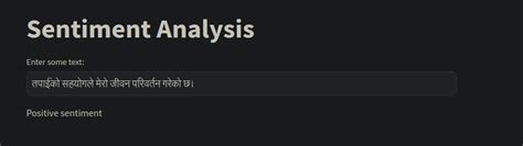 Exploring Sentiment Analysis With Nepali Text Kickerai