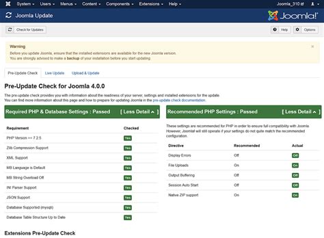Joomla X To X Step By Step Migration Joomla Documentation