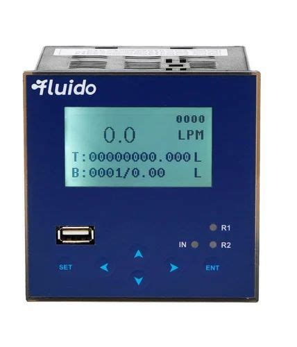 Flow Indicator Controller Intelligent Flow Rate Totalizers With Data