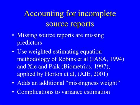 PPT Analysis Of Multiple Informant Multiple Source Data In Stata PowerPoint Presentation ID