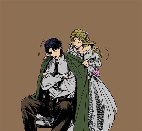 Jonathan Joestar And Erina Credits Suuuupa Jojo Bizarre Jojo Bizzare Adventure Jojo Anime