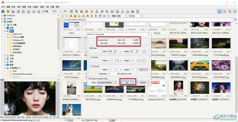 Faststone Image Viewer怎么调整图片尺寸大小？ Faststone Image Viewer调整图片尺寸大小的方法 极光下载站