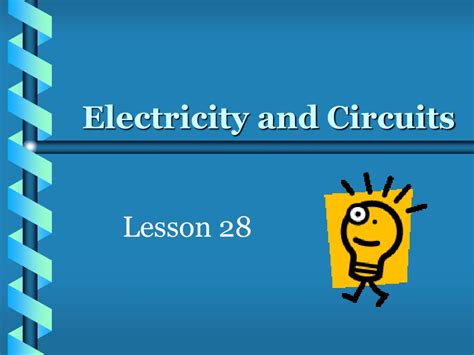 PPT Electricity And Circuits PowerPoint Presentation Free Download ID