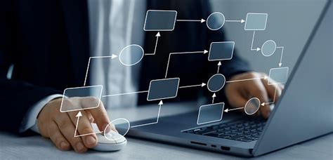 Chart Scheme Hierarchy Management Of Corporate Digital Technology Of Business Process And