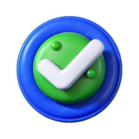 3d Arrow Bubble And Check Mark Sign Illustrator Design Or Verified Concept Premium Ai