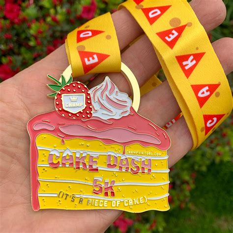 Cake Dash 5k Virtual Challenge Champ Virtual Events