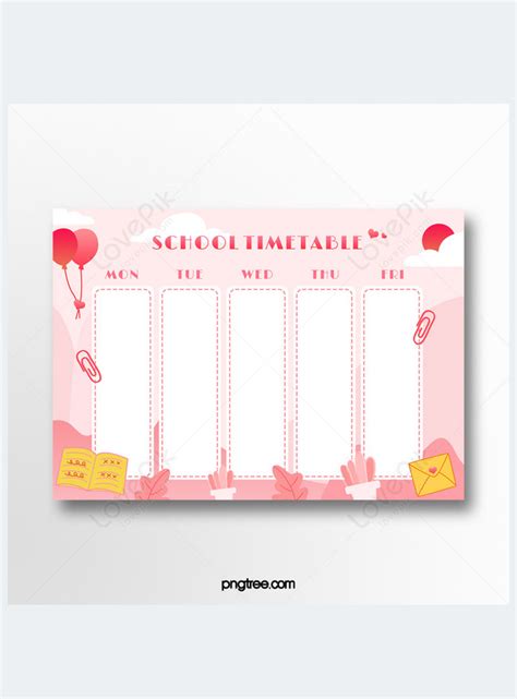 학교 시간표 이미지 사진 464984982 무료 다운로드