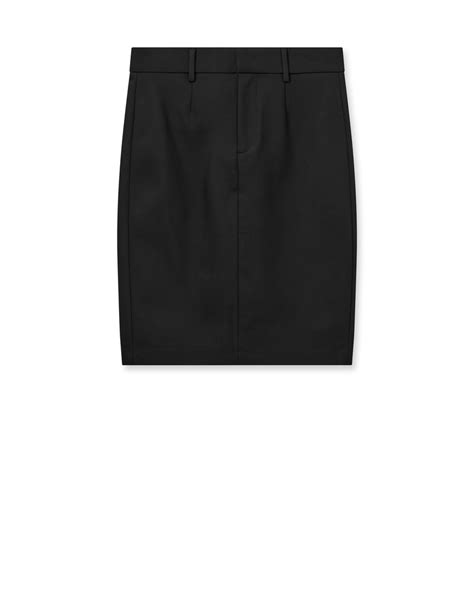 Ss24 161040 801 1 Mmmillie Night Skirt Black