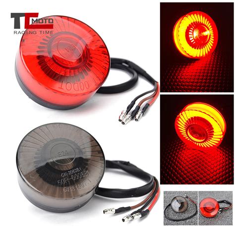 Motorcycle Tail Light Led Cafe Racer Stop Tail Light Motorbike Brake