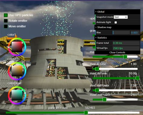Gpuparticlesystem With Webgpu Snapshot Rendering Demos And Projects