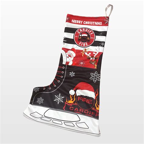 Fire Christmas Stocking Cardiff Fire