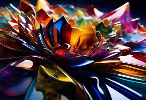 Transforming Spaces With Dynamic Color And Light Stock Illustration