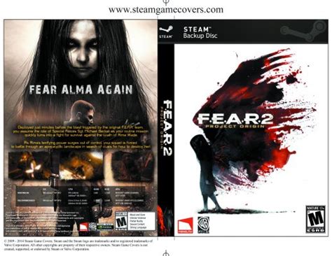 Steam Game Covers Fear 2 Project Origin Box Art