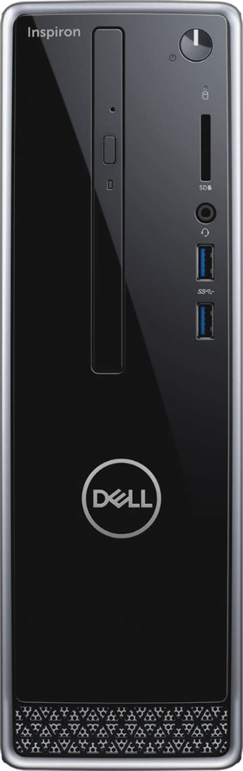 Best Buy Dell Inspiron Desktop Intel Core I Gb Memory Tb Hard Drive Black With Silver Trim