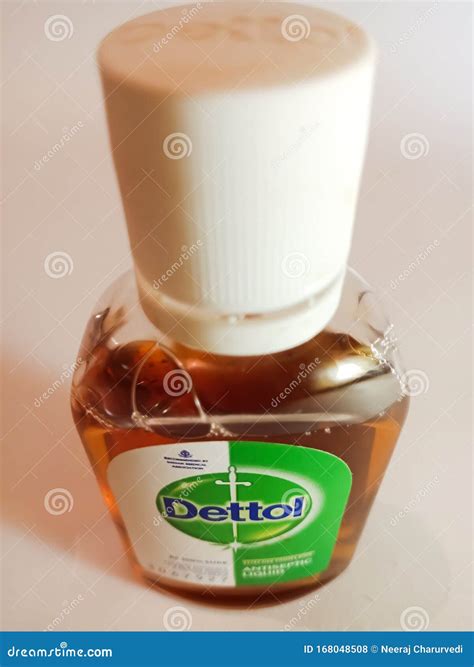 Dettol Branded All Purpose Cleaner Rear Label Displayong Recycling And