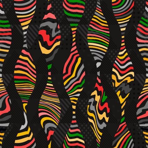 Water Geometric Pattern Royalty Free Vector Image