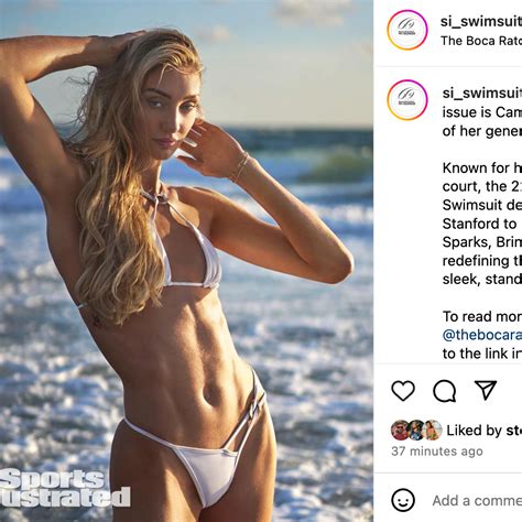 Wnba Star Cameron Brink Poses For Jaw Dropping Swimsuit Photo The Spun