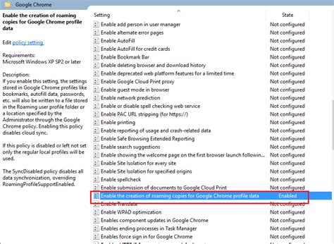 Using Google Chrome Roaming Profile Settings With UE V CCMEXEC COM Enterprise Mobility