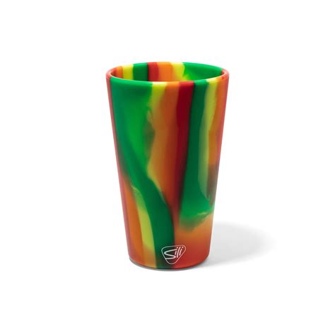 Customized Silipint Silicone 16 Oz Pint Glass