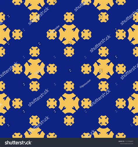 Vector Geometric Seamless Texture Luxury Ornamental Stock Vector Royalty Free 1121956847