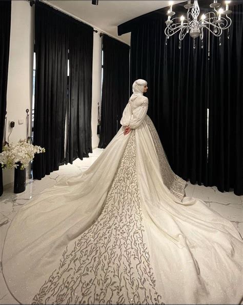 Muslim Wedding Dress Hijab Bride Hijabi Brides Muslim Bride Bride