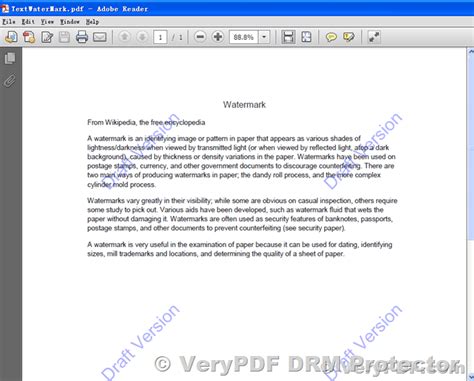 How To Add Non Removable Watermarks In Word Document With Verypdf Drm