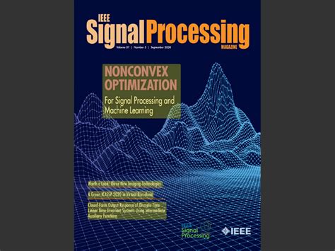 Ieee Signal Processing Magazine September 2020