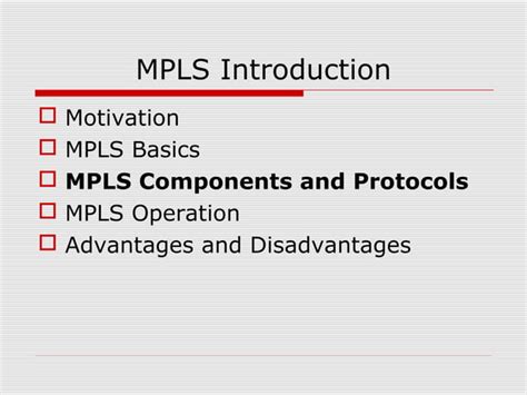 Mpls Traffic Engineering Ppt Ppt Computer Networking Computing