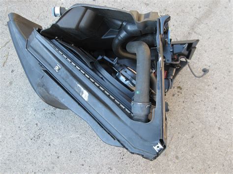 07 Porsche 911 Turbo 997 1031 Right Radiator Condensor Fan And Ducts