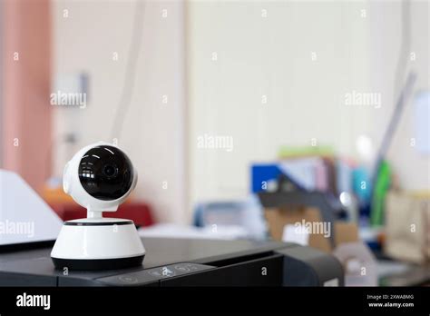 Cctv Camera Surveillance Safety System In The Building Security Camera White Background E