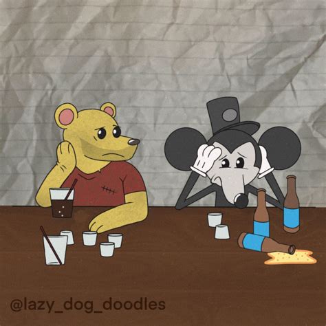 Mickey Mouse Has The Public Domain Blues R Draw