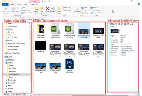 15 Create A Two Column Panel View In Asset Browser · Issue 12855