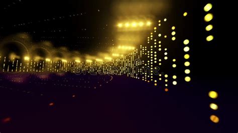 Golden Particle Animation Stock Footage Video Of Light 381025370