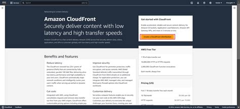 Create Amazon Cloudfront Distribution Aws Workshop