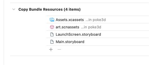 Augmented Reality How Do I Handle Error Couldnt Find Assetscar In Bundle With Identifier