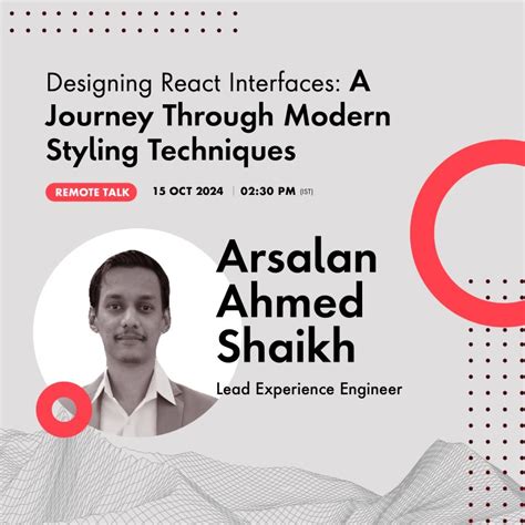 Reactindia Reactjs Webdevelopment Techtalk Arsalan Ahmed Shaikh