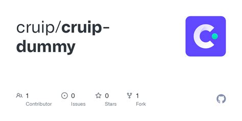 Github Cruipcruip Dummy