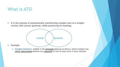 Automatic Text Simplification Evaluation Aspects Ppt