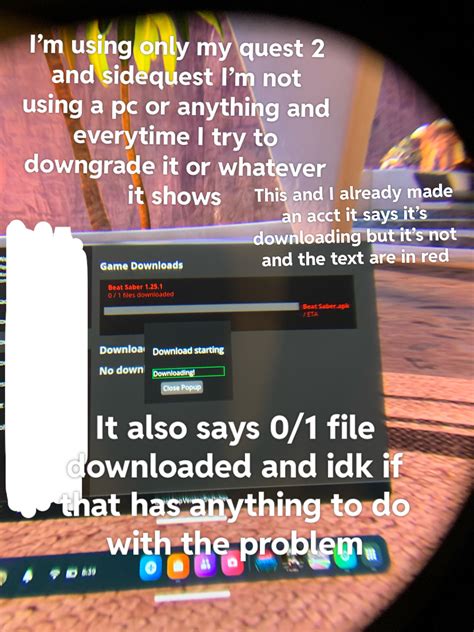 Having Trouble With Quest App Version Switcher Rbeatsaber