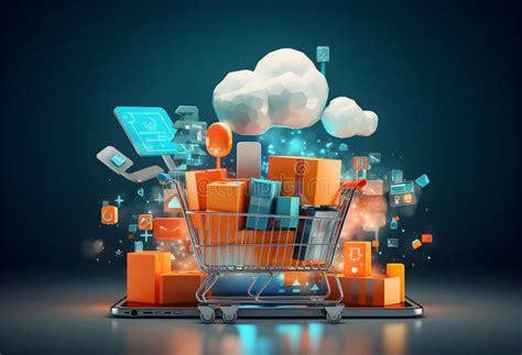 Cyber Security Data Network Protection Cloud Storage Data Center Stock Illustration