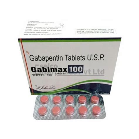 Gabapentin Capsules 100 Mg At ₹ 469 Box Gabantin Capsule In Mumbai