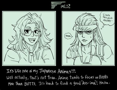 Solid Snake And Hal Emmerich Metal Gear And 1 More Drawn By Bb