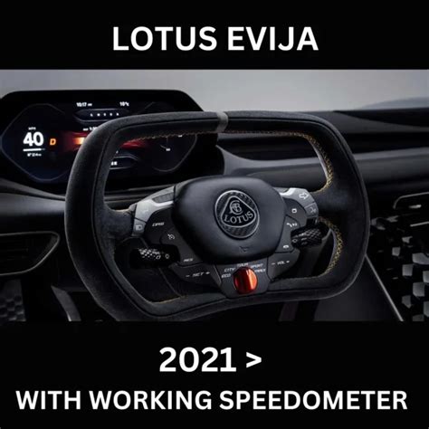 Lotus Evija Mileage Blocker 2021 2025 Autotech Uk