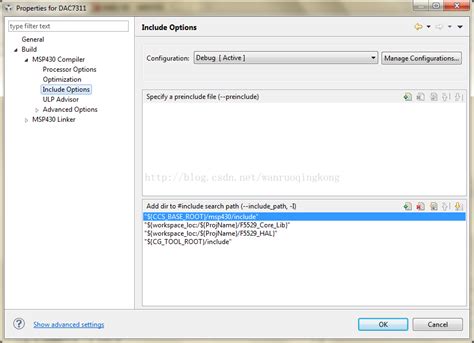 ccs cannot open soure file ccs中cannot open source file math h csdn博客