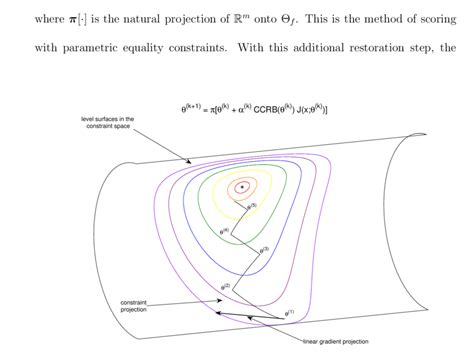 3 Path Created By Iterates From The Method Of Scoring With Constraints