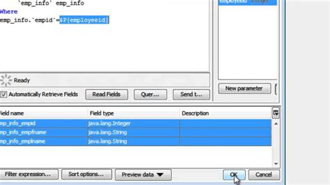 Ireport With Parameter Using Jasper Ireport Designer Software Youtube